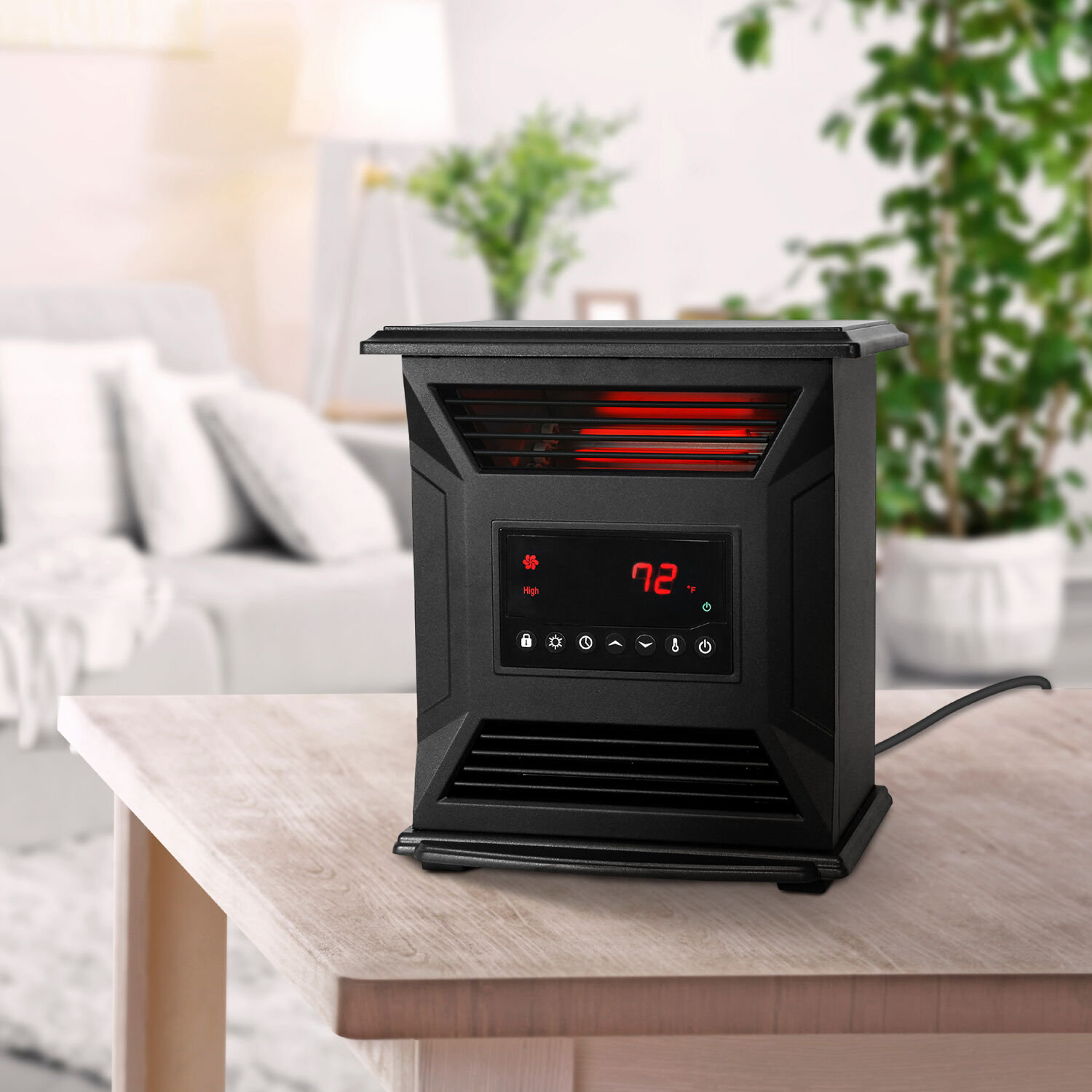 Lifesmart 6-Element Heater with Front Air Intake and Remote & Reviews ...