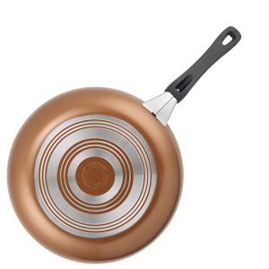 Farberware Performance Aluminum Nonstick Deep Frying Pan / Skillet, 12 ...
