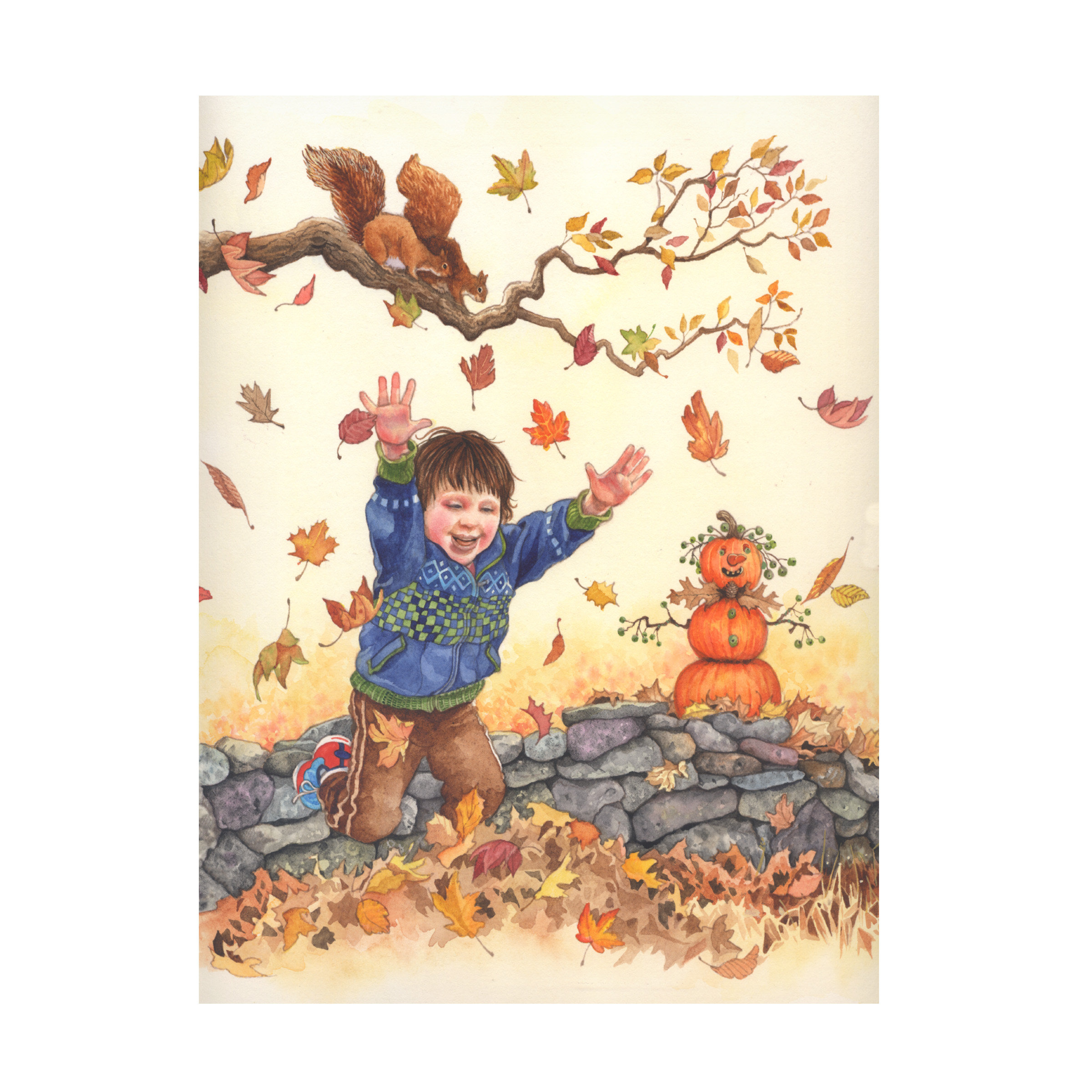 Winston Porter Autumn Leaves On Canvas by Wendy Edelson Canvas Art ...