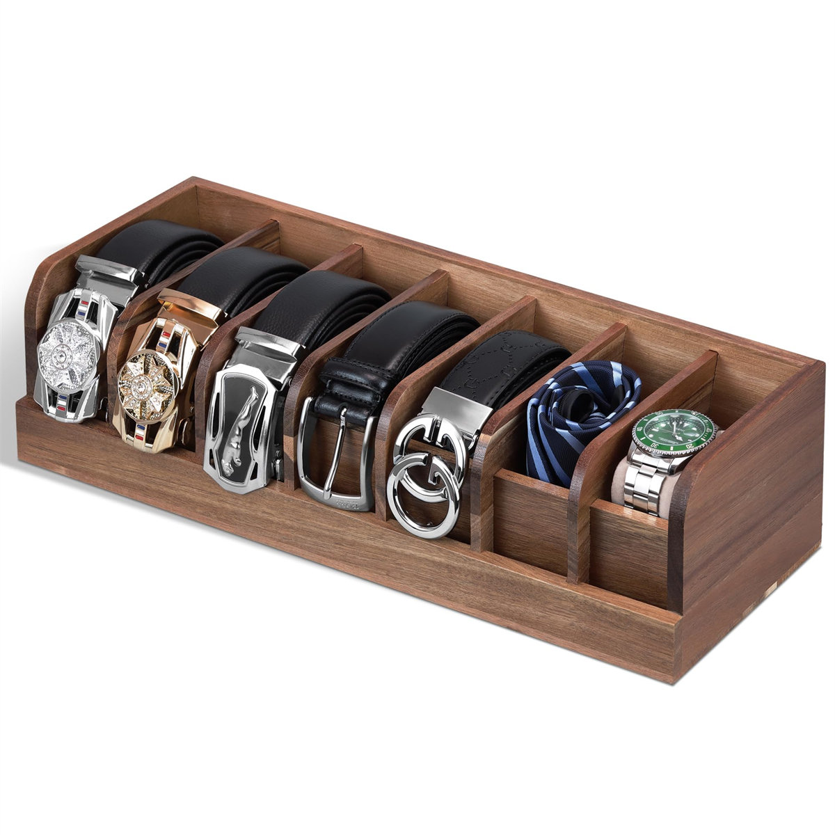 Loon Peak Hanger Closet And Belt Organizer For Drawer,Belt Rack, Belt ...