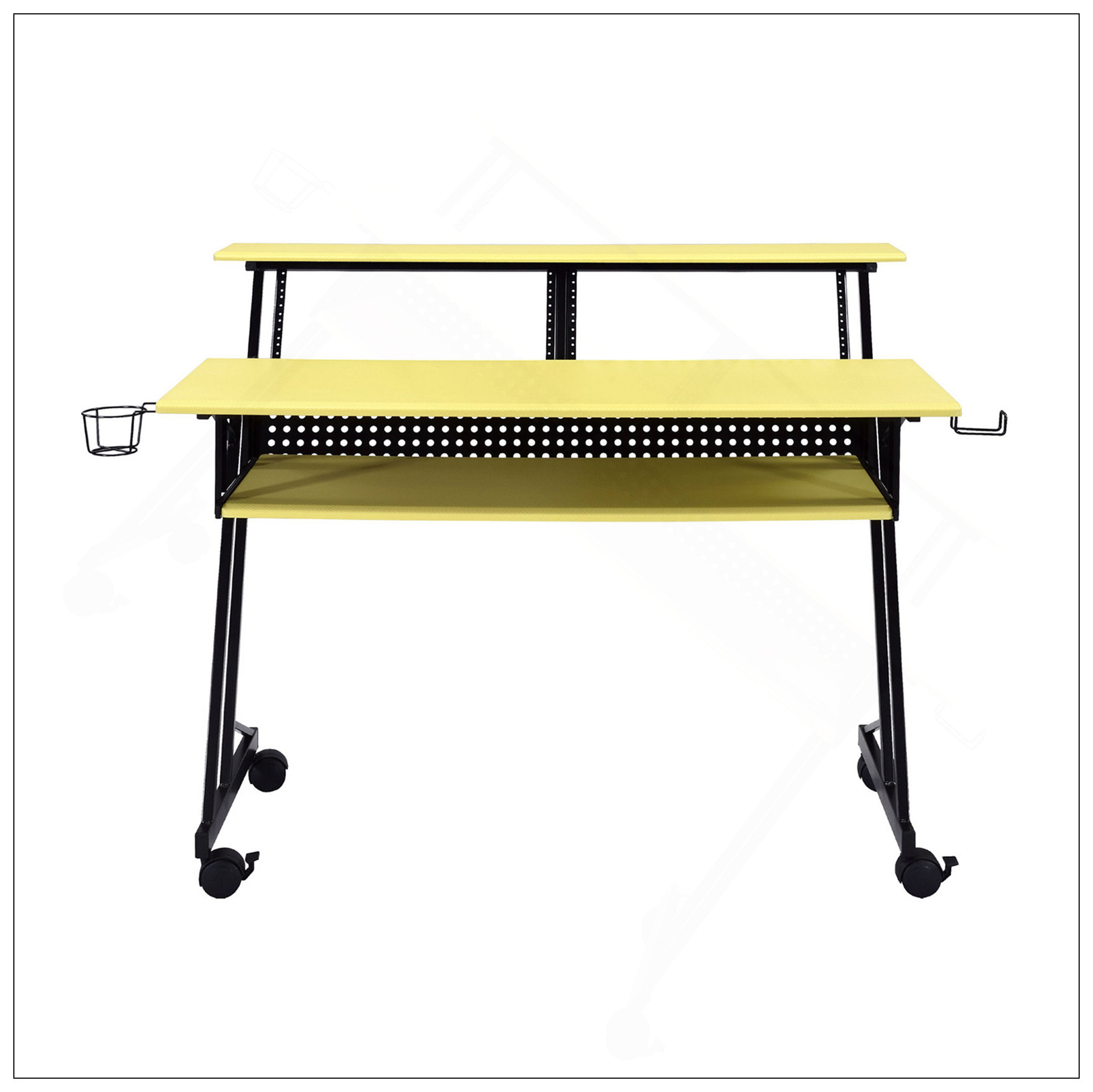 Latitude Run® Versatile Music Recording Studio Desk With Integrated ...