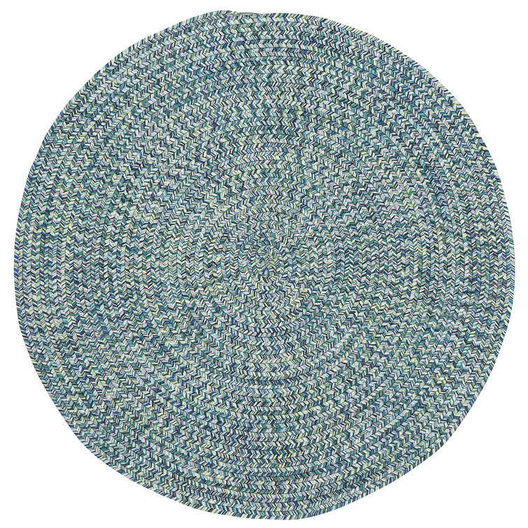 Highland Dunes Winchcombe Braided Blue Area Rug & Reviews | Wayfair