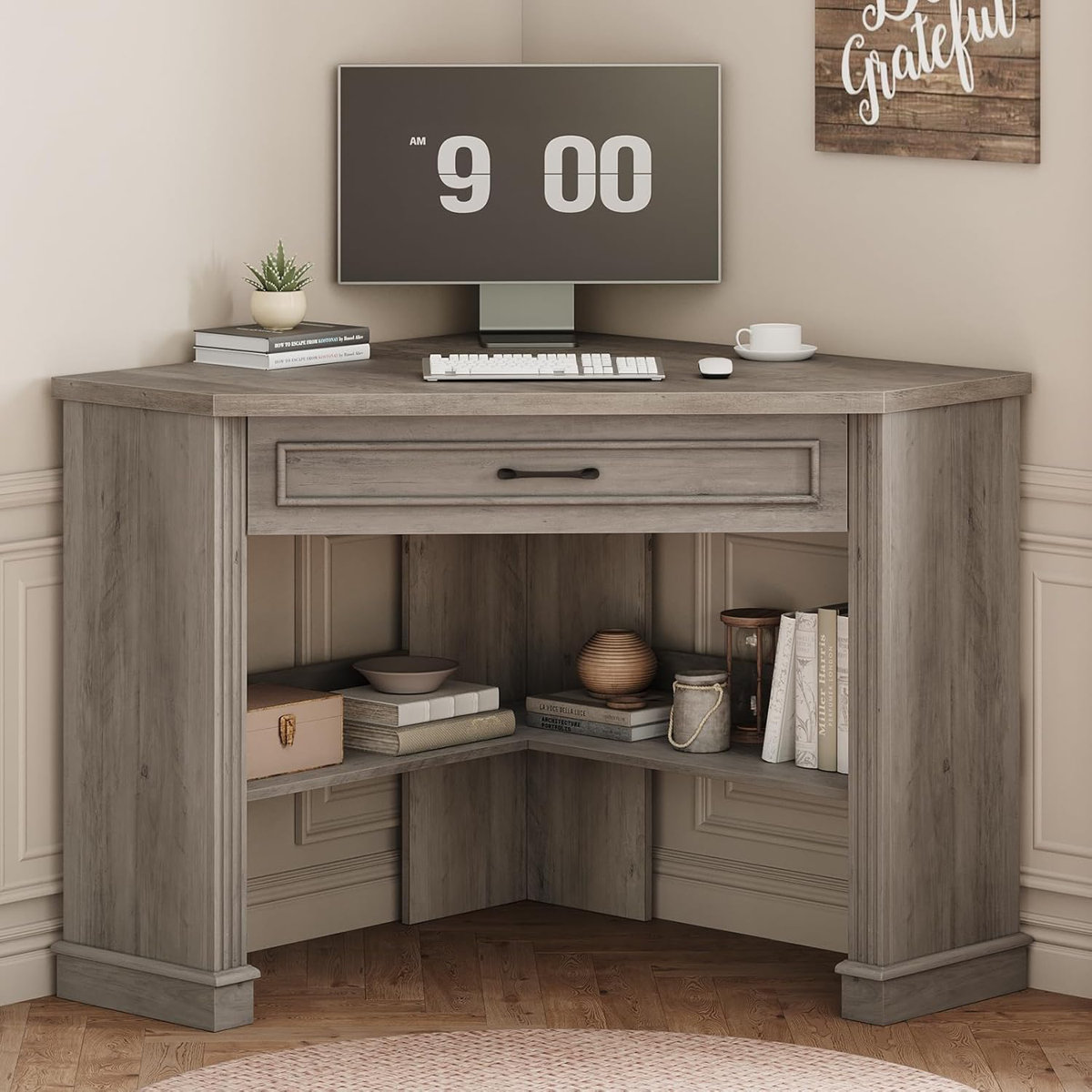 Winston Porter 31.5" Small Corner Desk, Corner Desk For Small Space ...