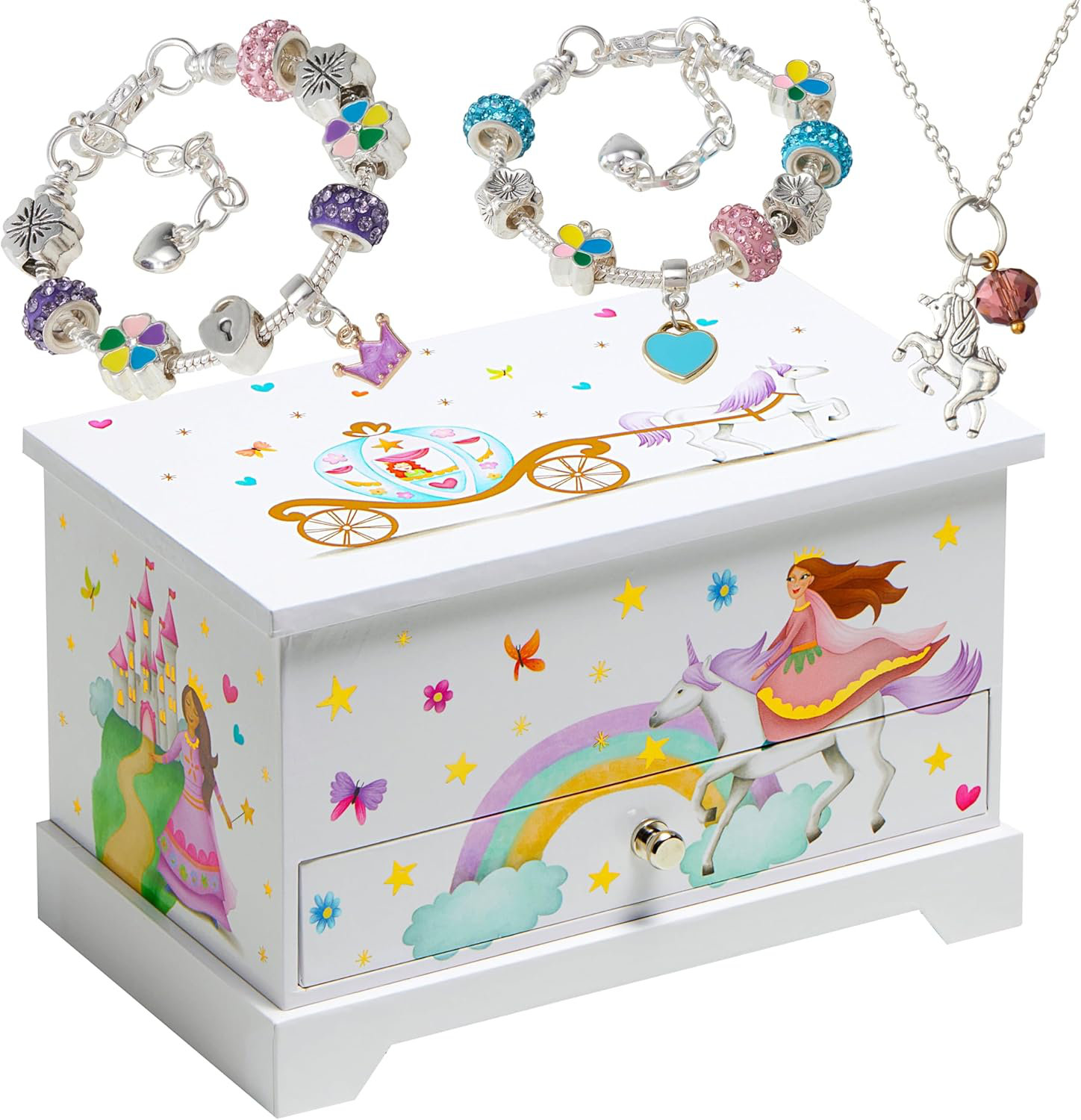 Zoomie Kids Girls - Musical Jewelry Box For Girls - Music Boxes For ...