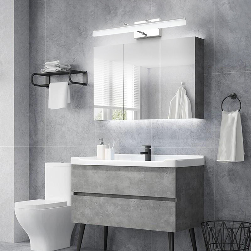 Orren Ellis 24 Inch Modern Led Vanity Lights Adjustable Bathroom Vanity ...