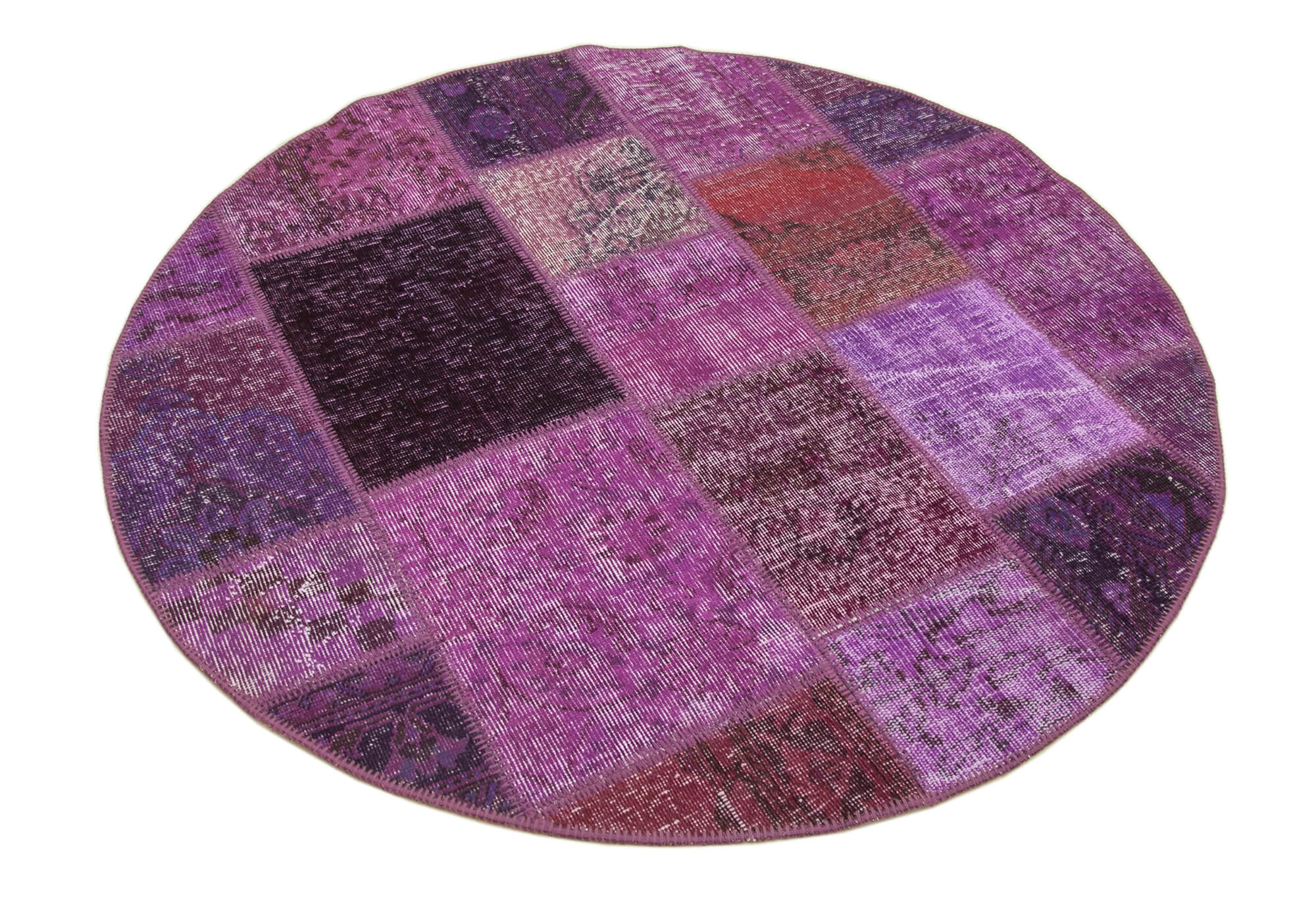 Bungalow Rose Round Vipin Round 4'9'' X 4'9'' Area Rug | Wayfair