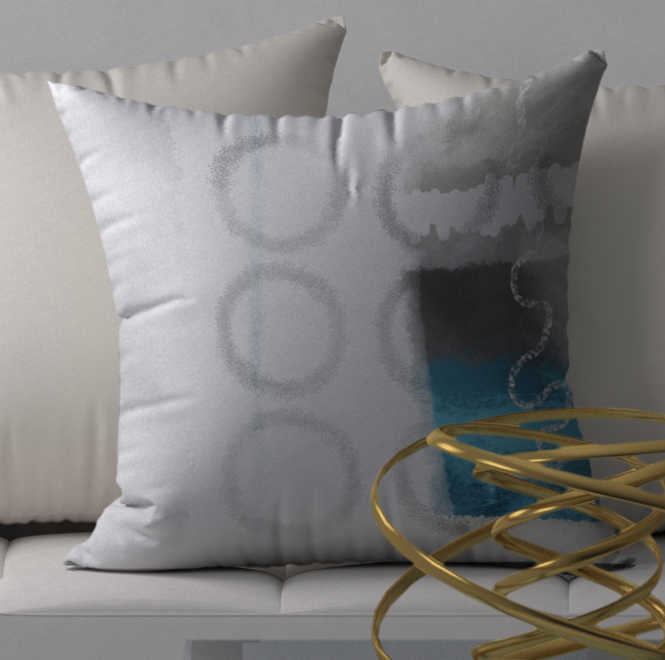 LeRoi Products Royal Miracle Modern Contemporary Decorative Throw ...