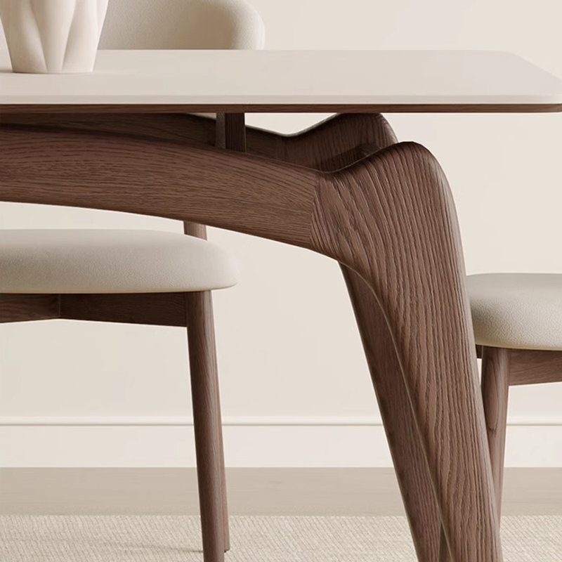 Corrigan Studio® Nordic cream style rectangular rock table | Wayfair