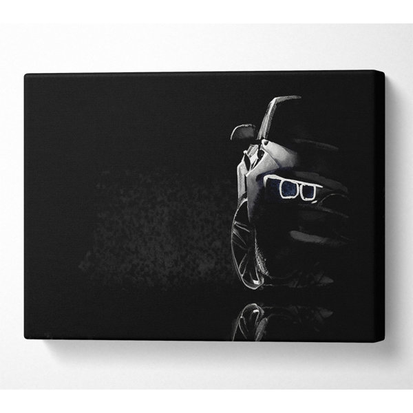 Latitude Run Sleek Half A Car Shot - Wrapped Canvas Print | Wayfair.co.uk