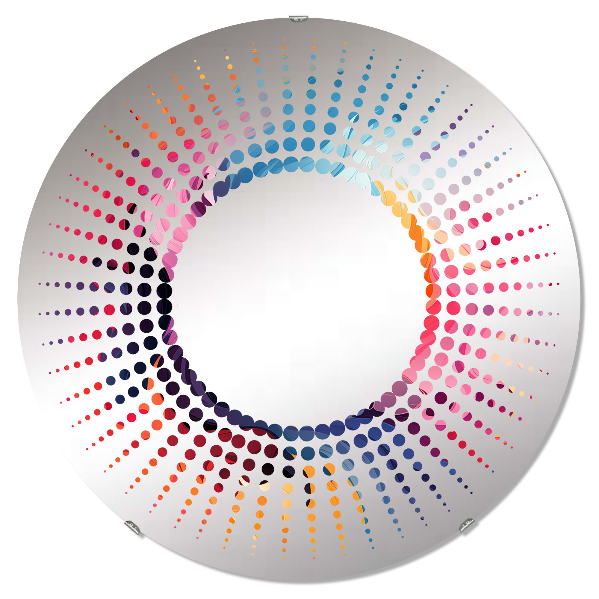 Design Art Multicolor Popart Playful Matrix I - Starburst Decorative ...