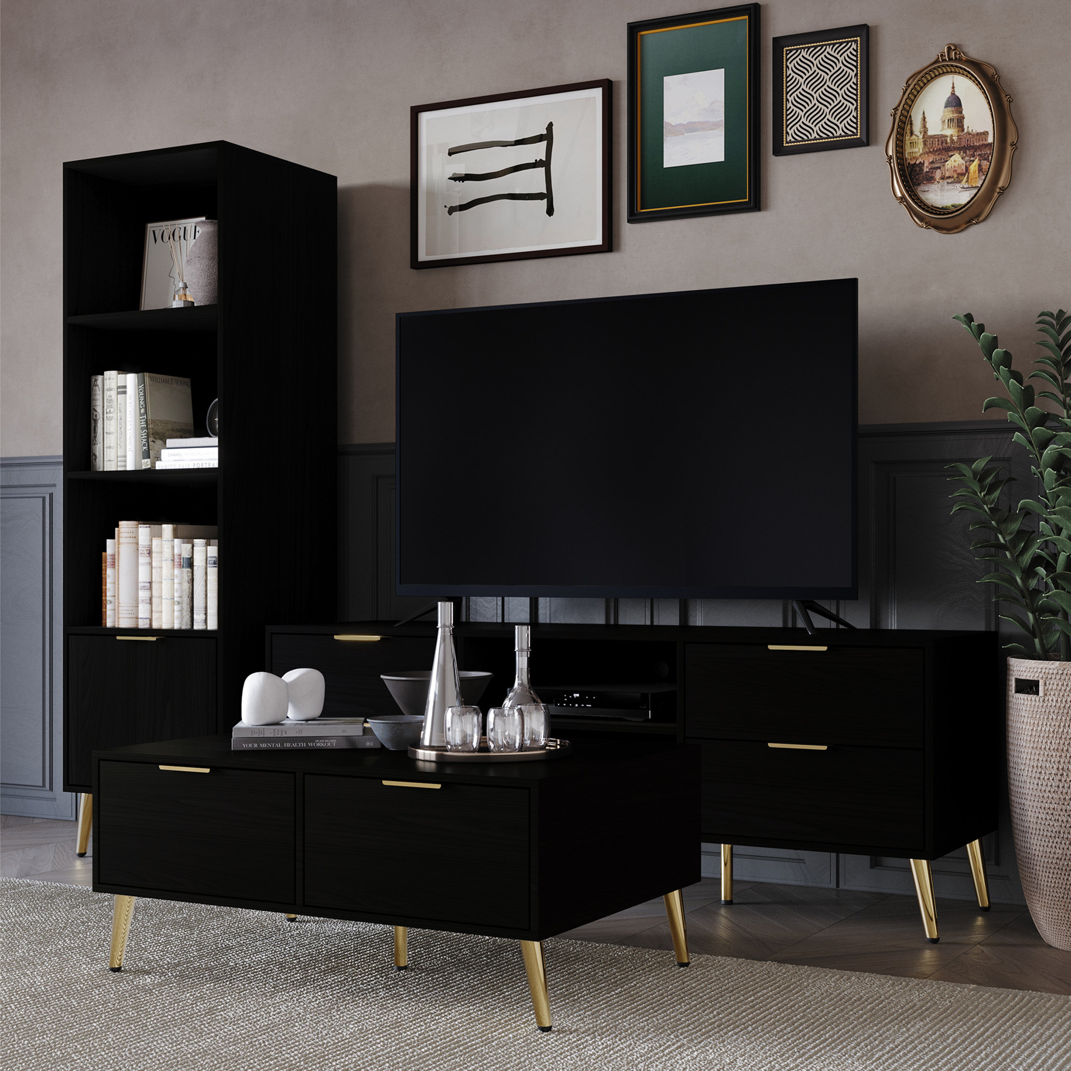 Mercer41 Rafiat Storage Credenza | Wayfair