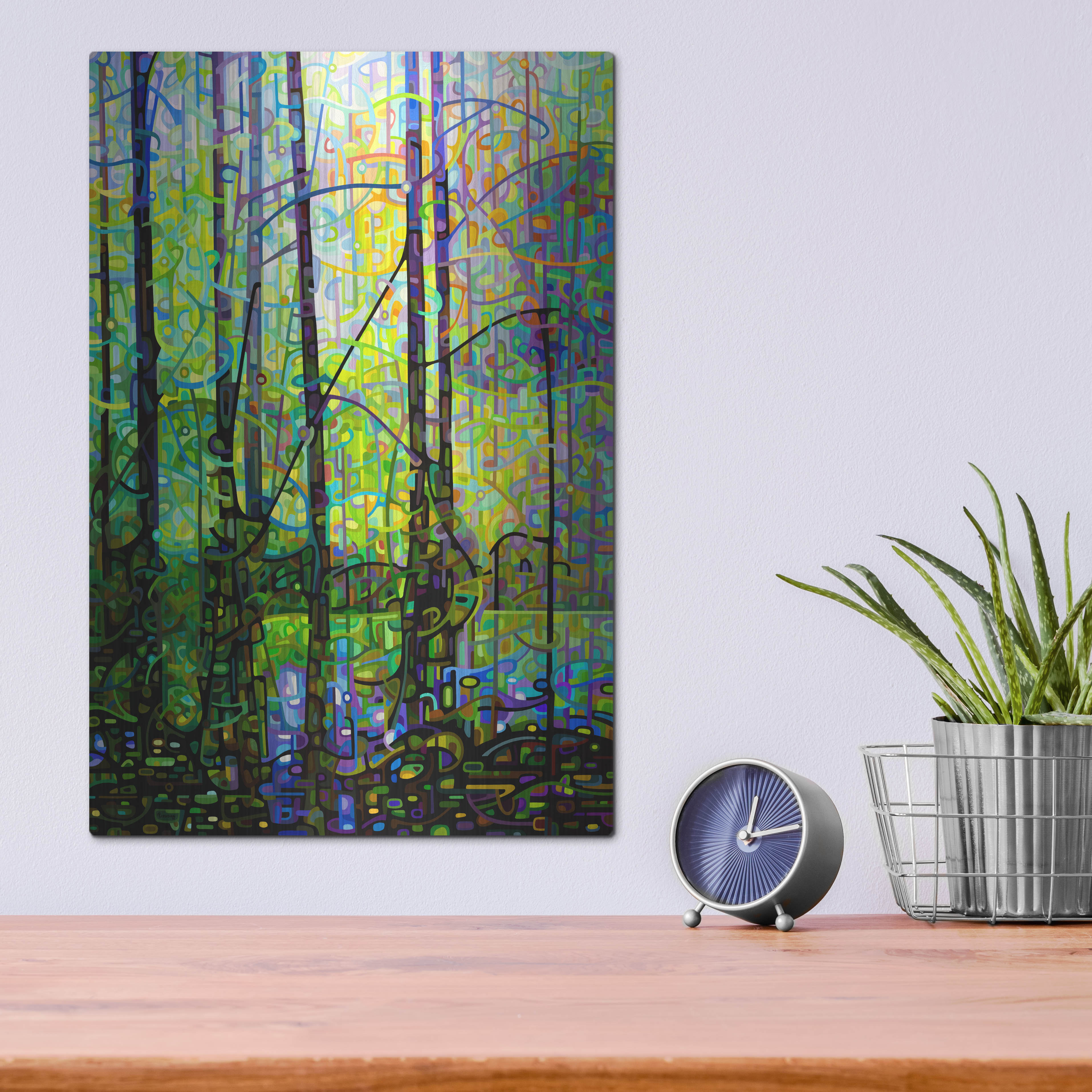 Millwood Pines Poolside' by Mandy Budan, Metal Wall Art, 16"x24 ...