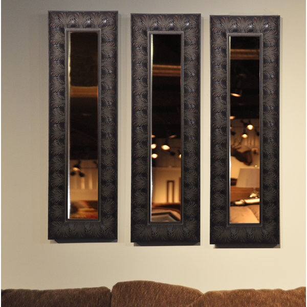 Astoria Grand Derrell Rectangle Wood Wall Mirror & Reviews | Wayfair