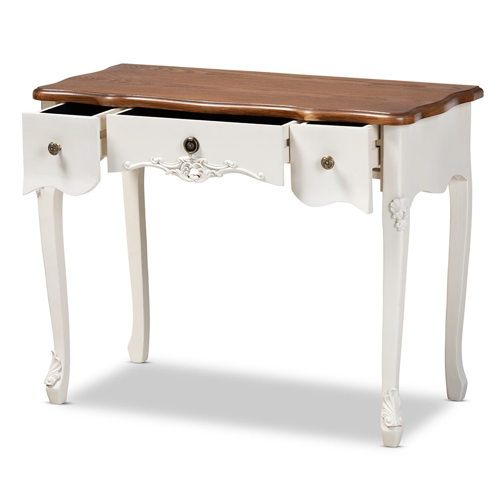 Ophelia & Co. Widmer Solid Wood Console Table & Reviews | Wayfair