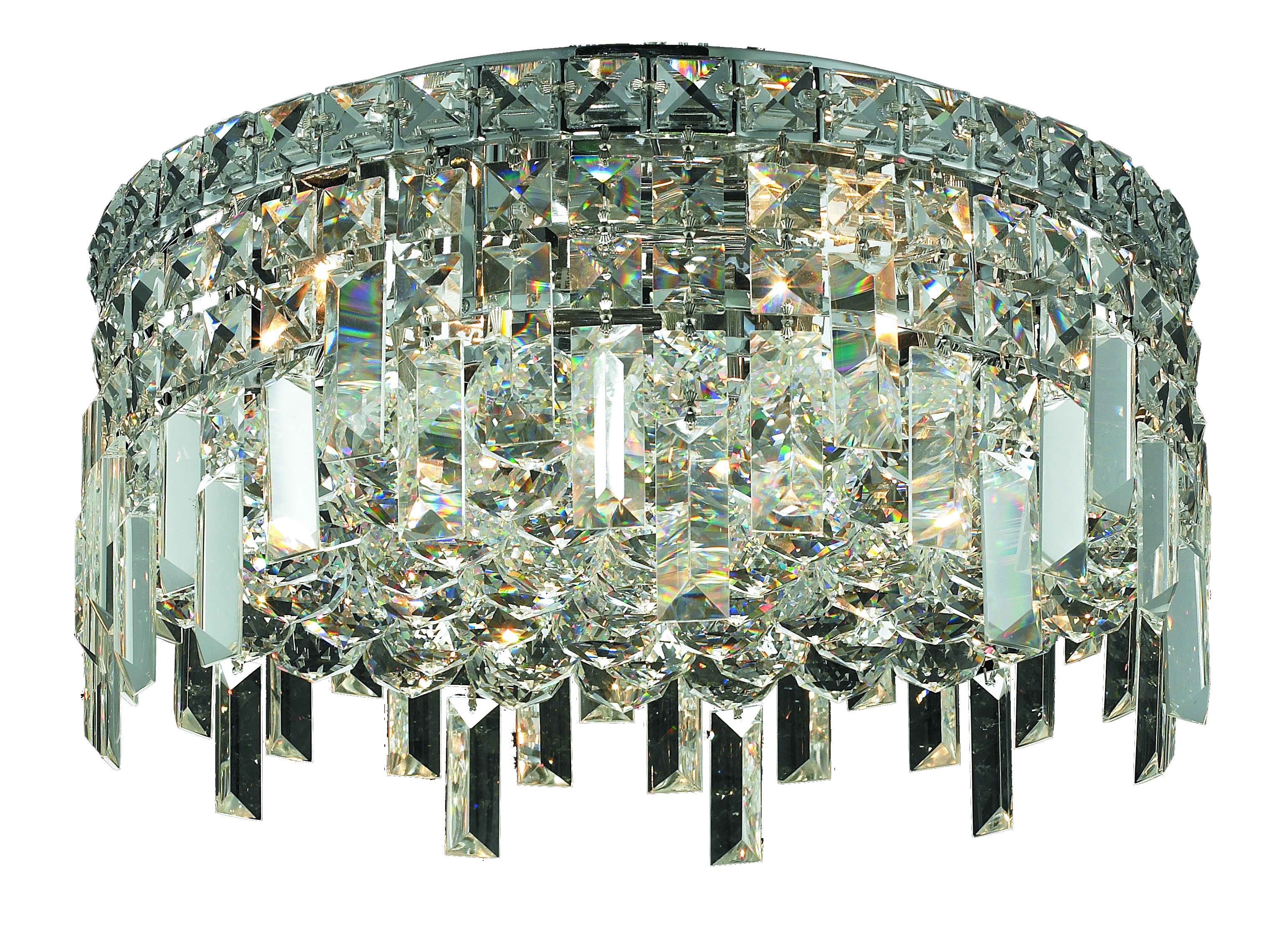 Willa Arlo™ Interiors Baldrik 5 - Light 16" Unique/Statement Drum Flush ...