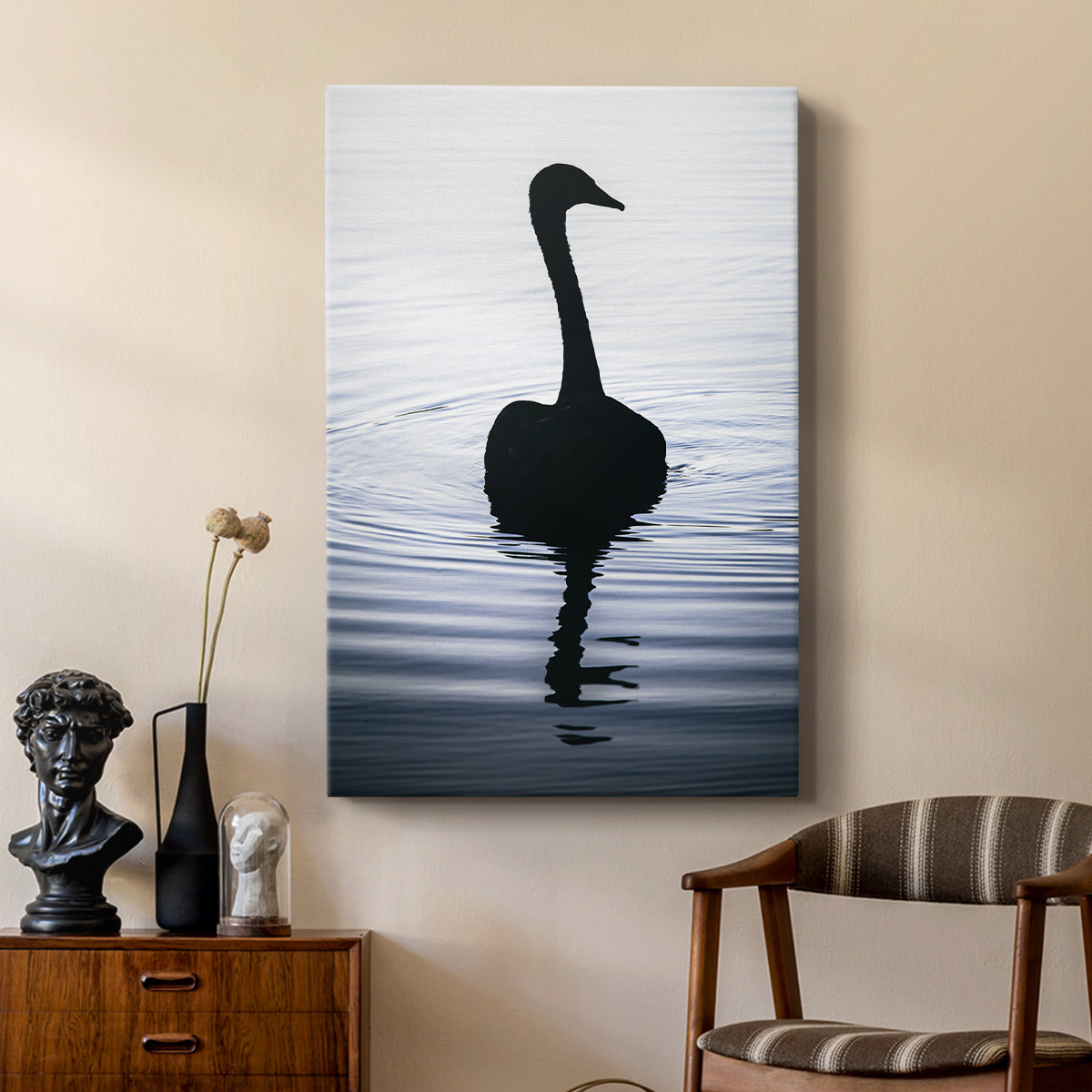 Ophelia & Co. Afternoon Dip -Custom Wrapped Gallery Cavas | Wayfair