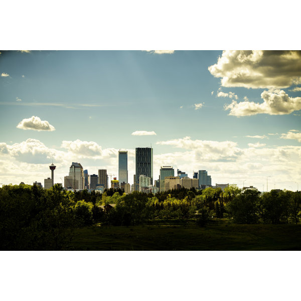 Ebern Designs " Calgary City Skyline " by Osarieme Eweka - Wayfair Canada
