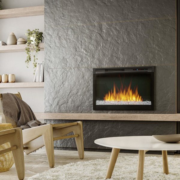 Dimplex 33-In Multi-Fire XHD Contemporary Electric Fireplace Insert ...