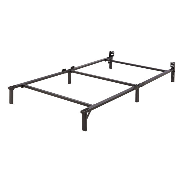 Alwyn Home Queen Metal Bed Frame - Durable Steel, Easy Assembly ...