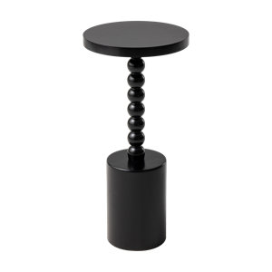 Millwood Pines Farmhouse Pedestal End Table, Rustic Wood Drink Table ...