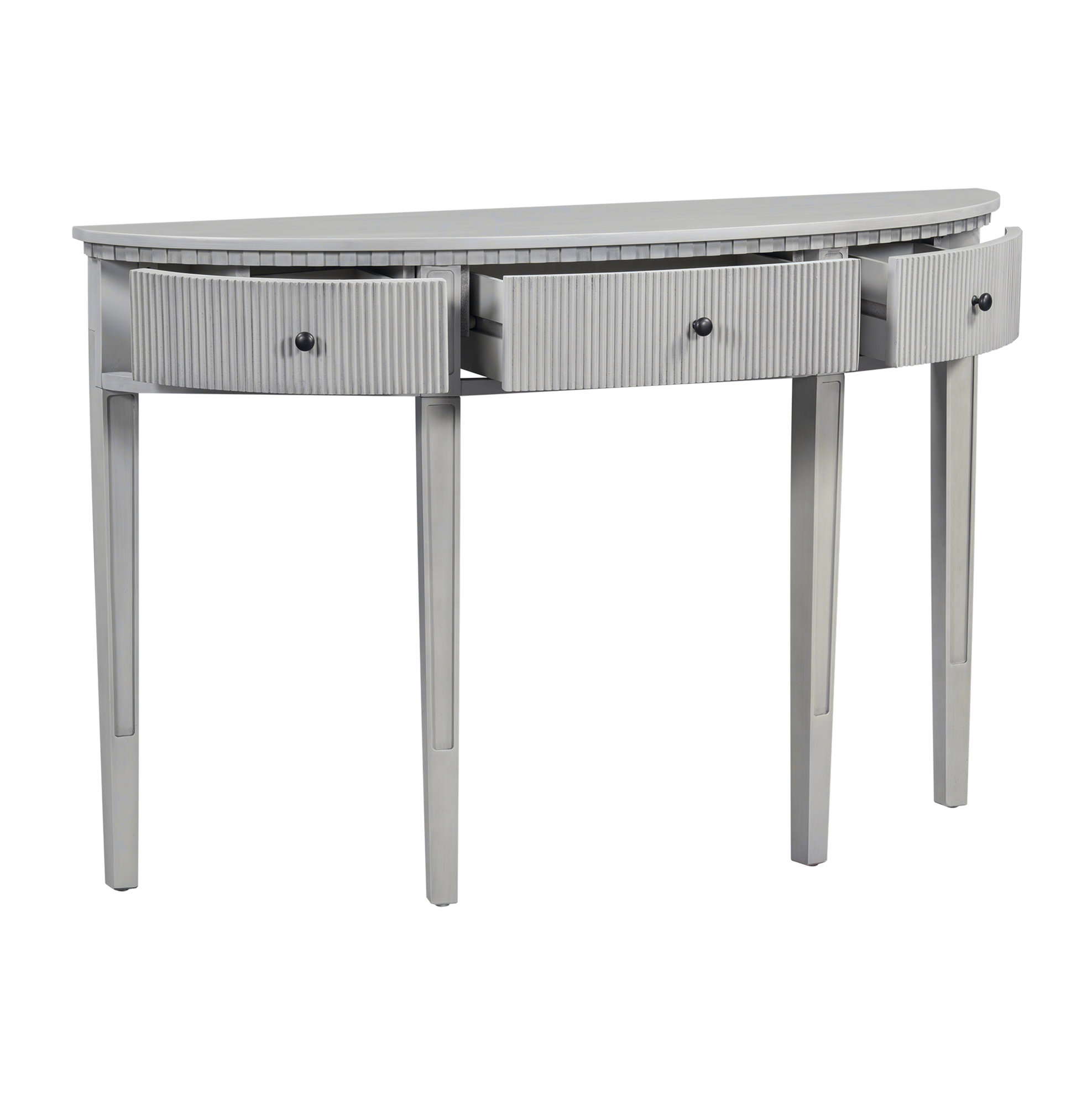 Red Barrel Studio® Distinctive Features of Pine Veneer Console Table ...