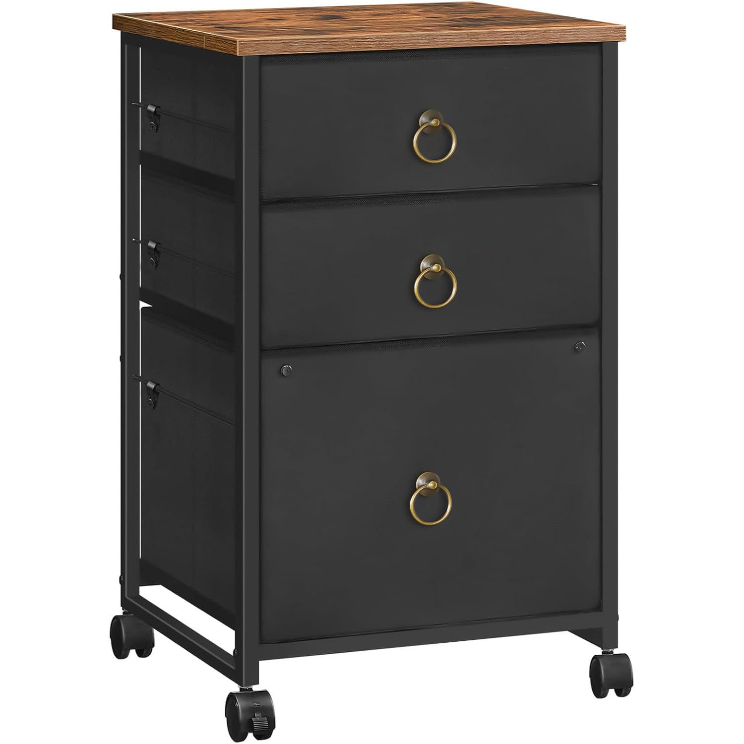 Breakwater Bay 3-Drawer Mobile File Cabinet, Vertical Filing Cabinet ...