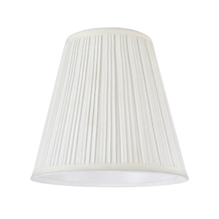 Aspen Creative Corporation 8.5'' H Tetoron Rayon Fabric Empire Lamp ...