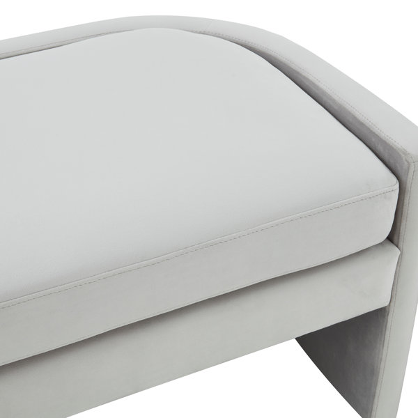 Joss & Main Toni Velvet Upholstered Bench | Wayfair