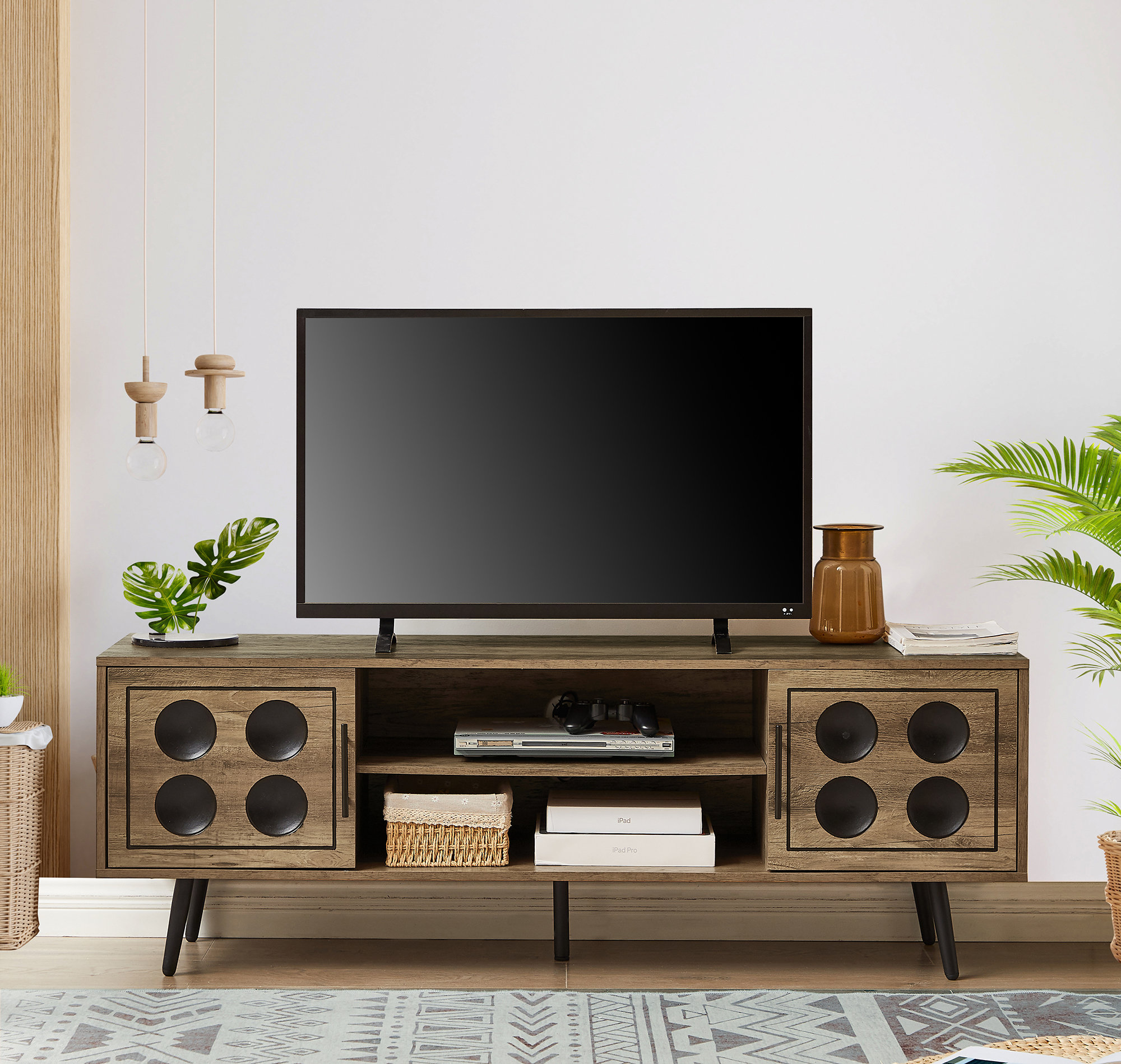 George Oliver Kaliea 59'' W Storage Credenza | Wayfair