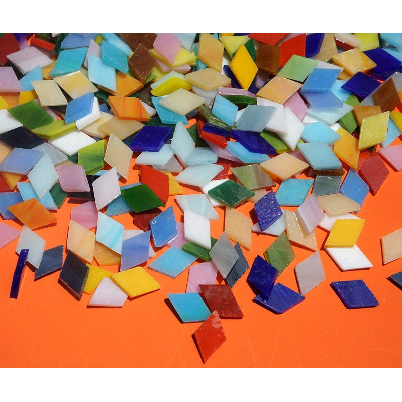 Suploo 3'' Glass Decorative Tile Insert | Wayfair