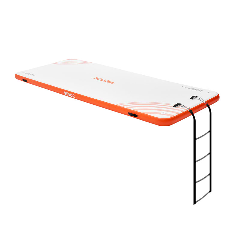 Stellweilan Tessberg 15 x 6FT Non-Slip Water Floating Dock Mat with ...