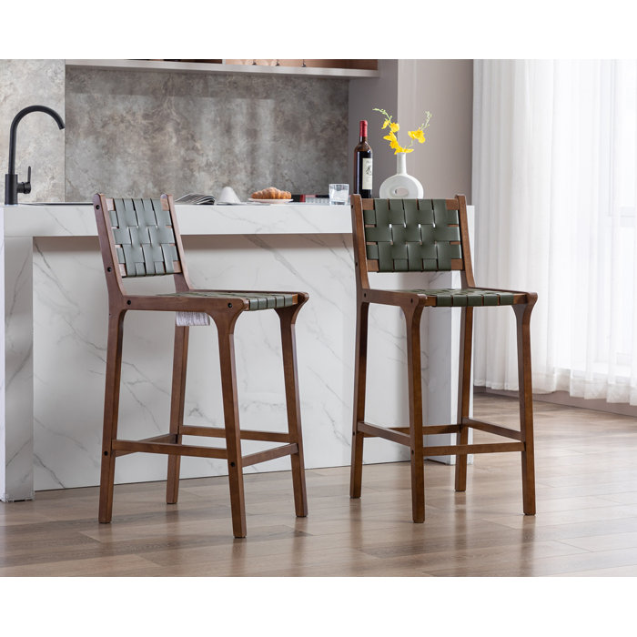 Foundry Select Pangita Solid Wood Stool | Wayfair