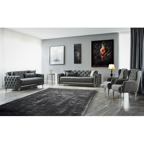 Sleeper Sofa Living Room Sets You'll Love | Wayfair