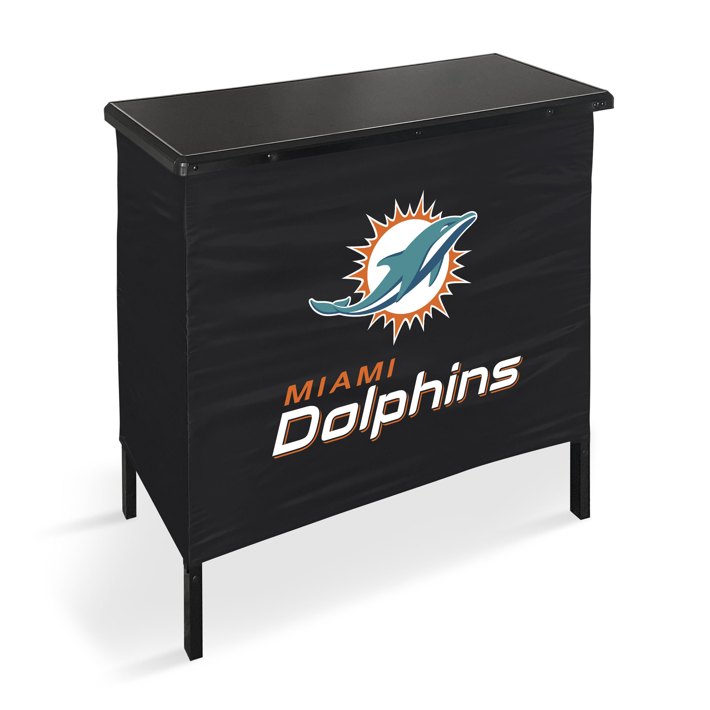 Ebern Designs NFL Miami Dolphins Portable Bar | Wayfair
