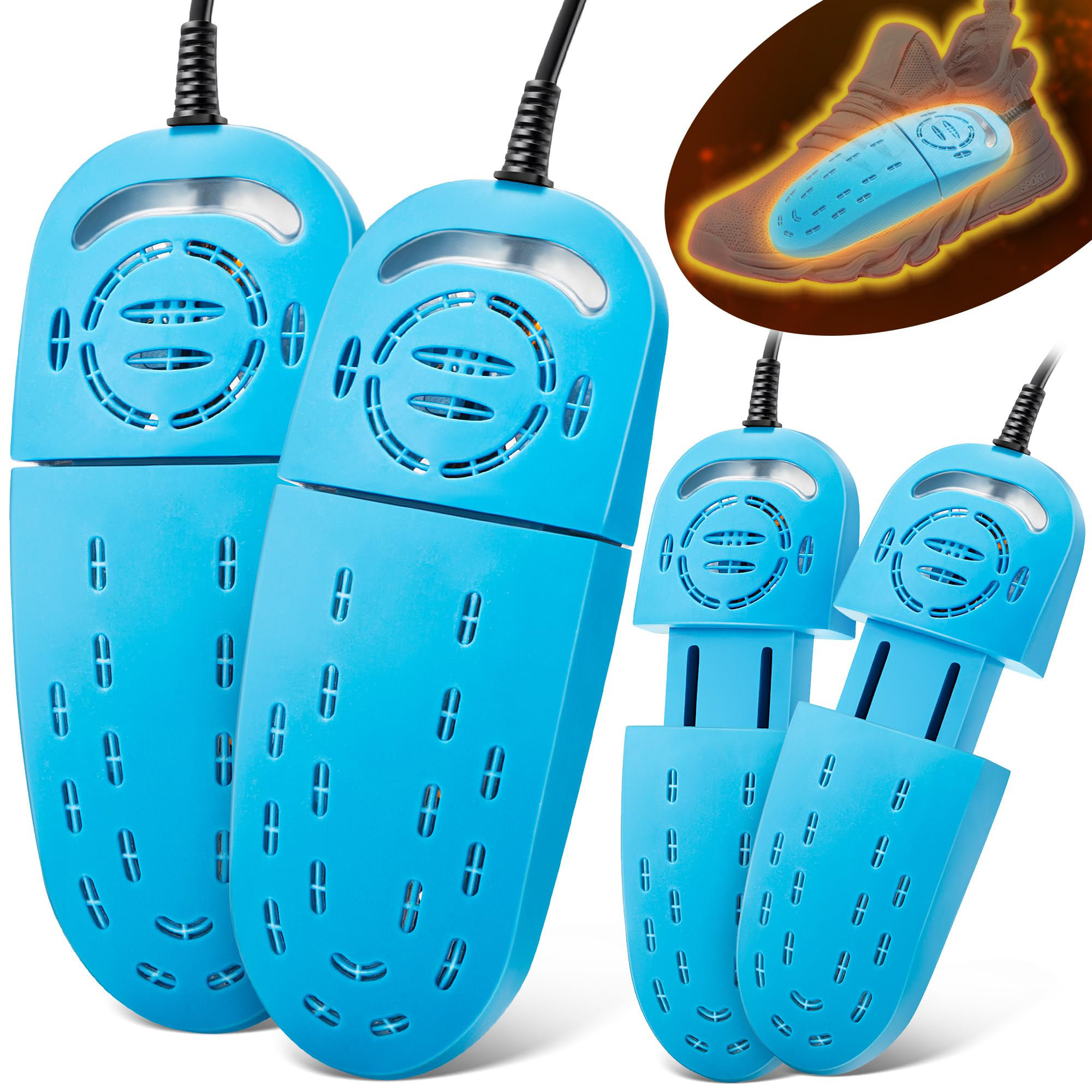 IFBECT 4 Pcs Shoe Dryers Portable Footwear Drying Warmer | Wayfair