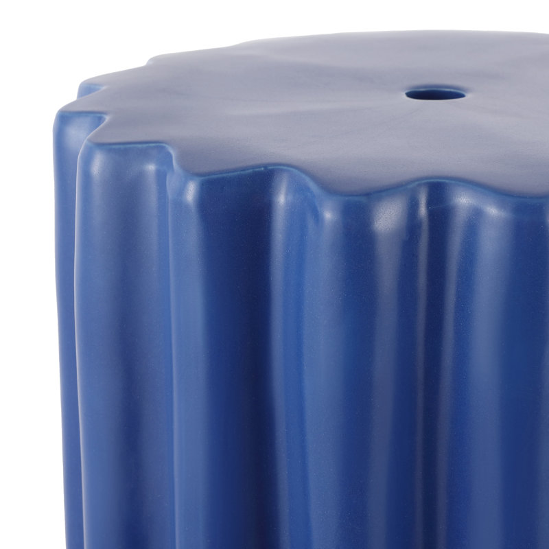 AllModern Pier Ceramic Accent Stool & Reviews | Wayfair