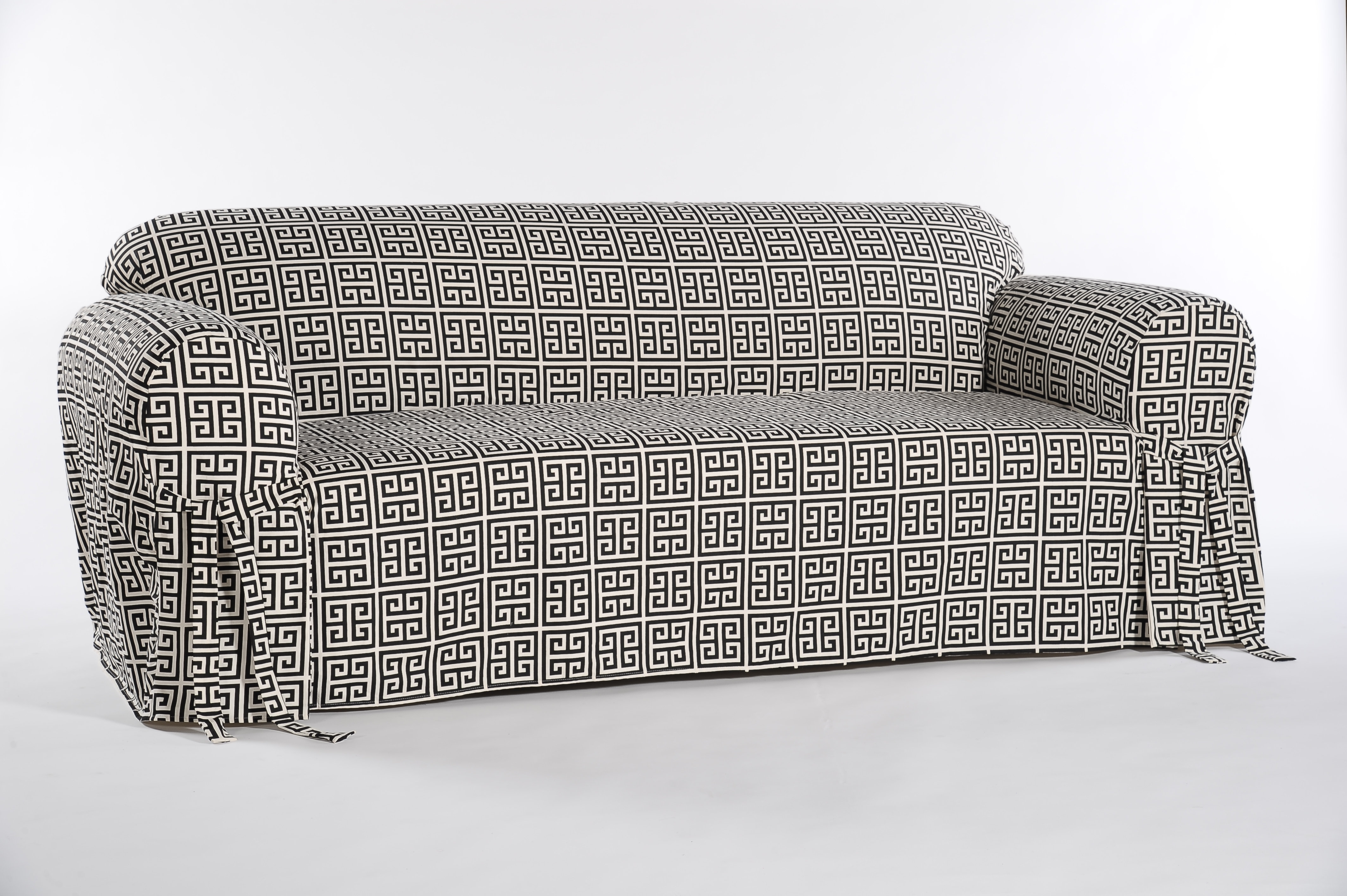 Latitude Run® Box Cushion Sofa Slipcover & Reviews | Wayfair