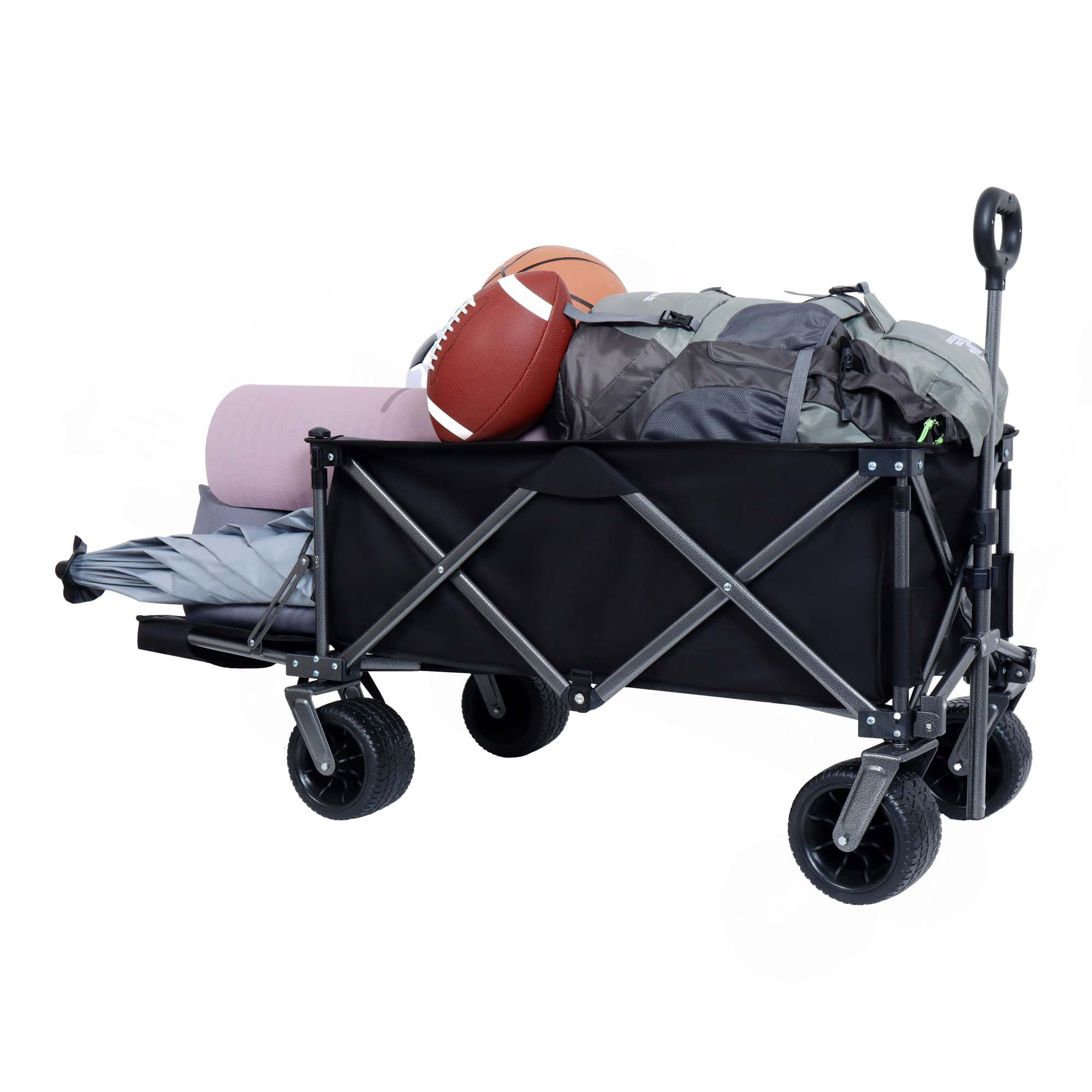 Impact Outdoor Collapsible Wagon Cart Foldable,Wagons Carts Foldable With Wheels With Drink ...