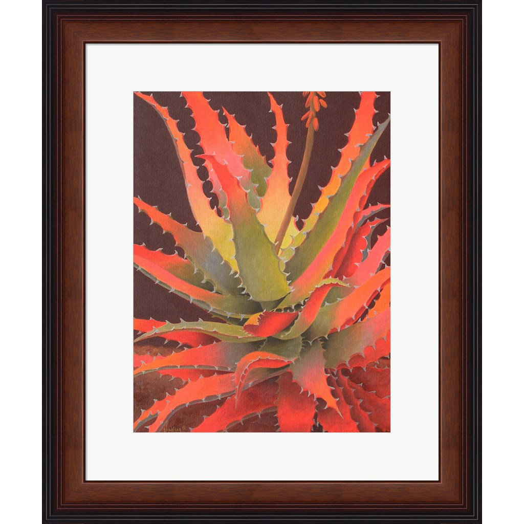 Dakota Fields Sunset Agave by Sharon Weiser - Picture Frame Graphic Art ...