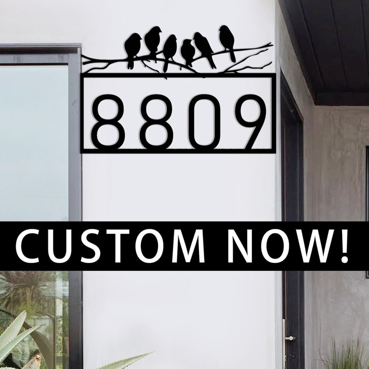 SIGNLEADER STN-L.14 Custom Split Letter Monogram Wall Decor Metal Wall ...