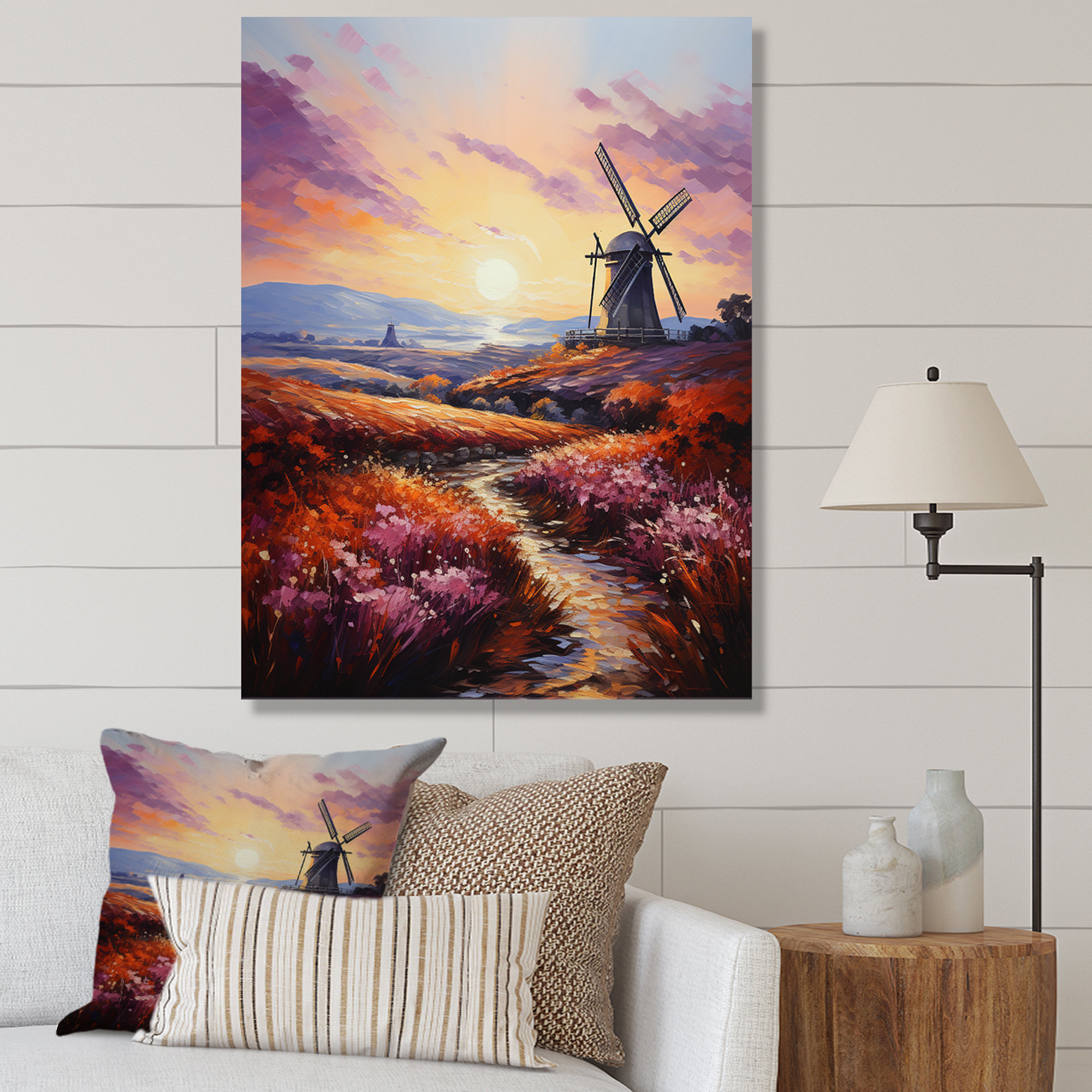 Red Barrel Studio® Bareerah Mills Autumn Mill Reflection I On Canvas ...