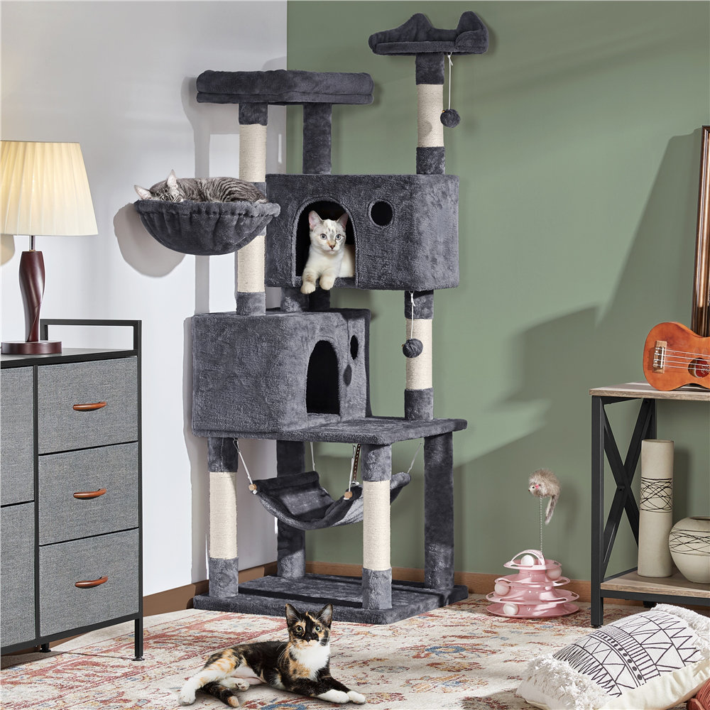 Tucker Murphy Pet™ Multiple Level Cat Tree with Scratching Posts ...