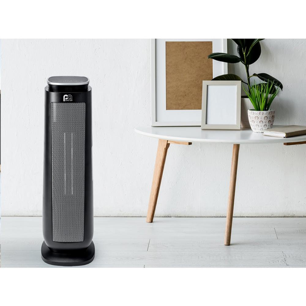 Perfect Aire 1500/900W 23" Ceramic Tower Heater With Remote Control ...