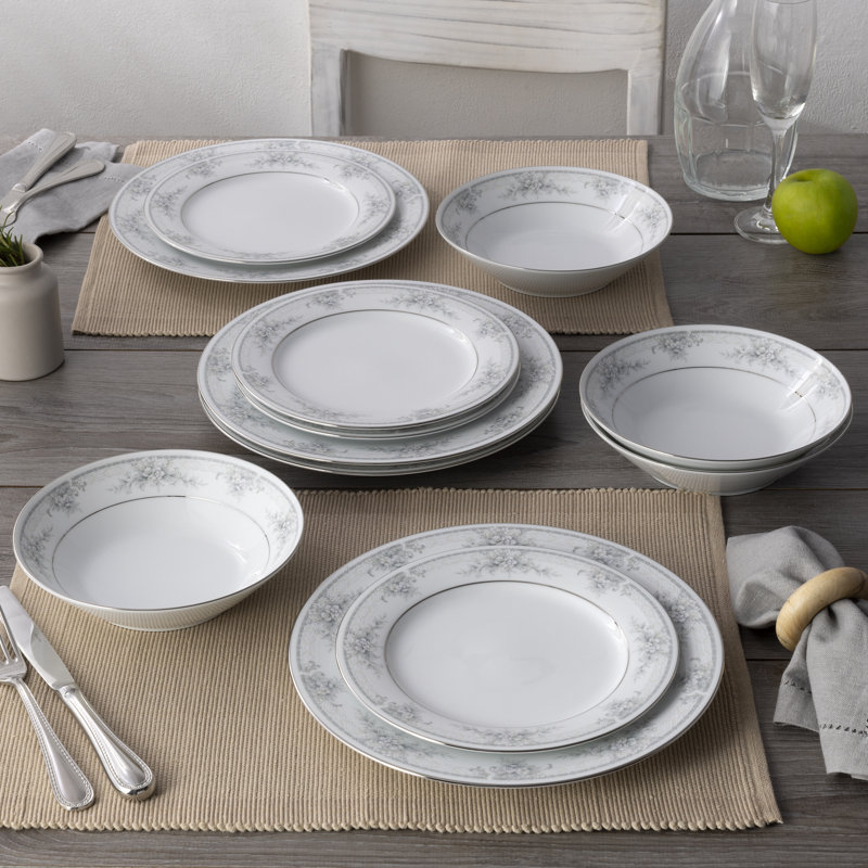 Noritake Sweet Leilani 12-Piece Dinnerware Set, Service For 4 & Reviews ...