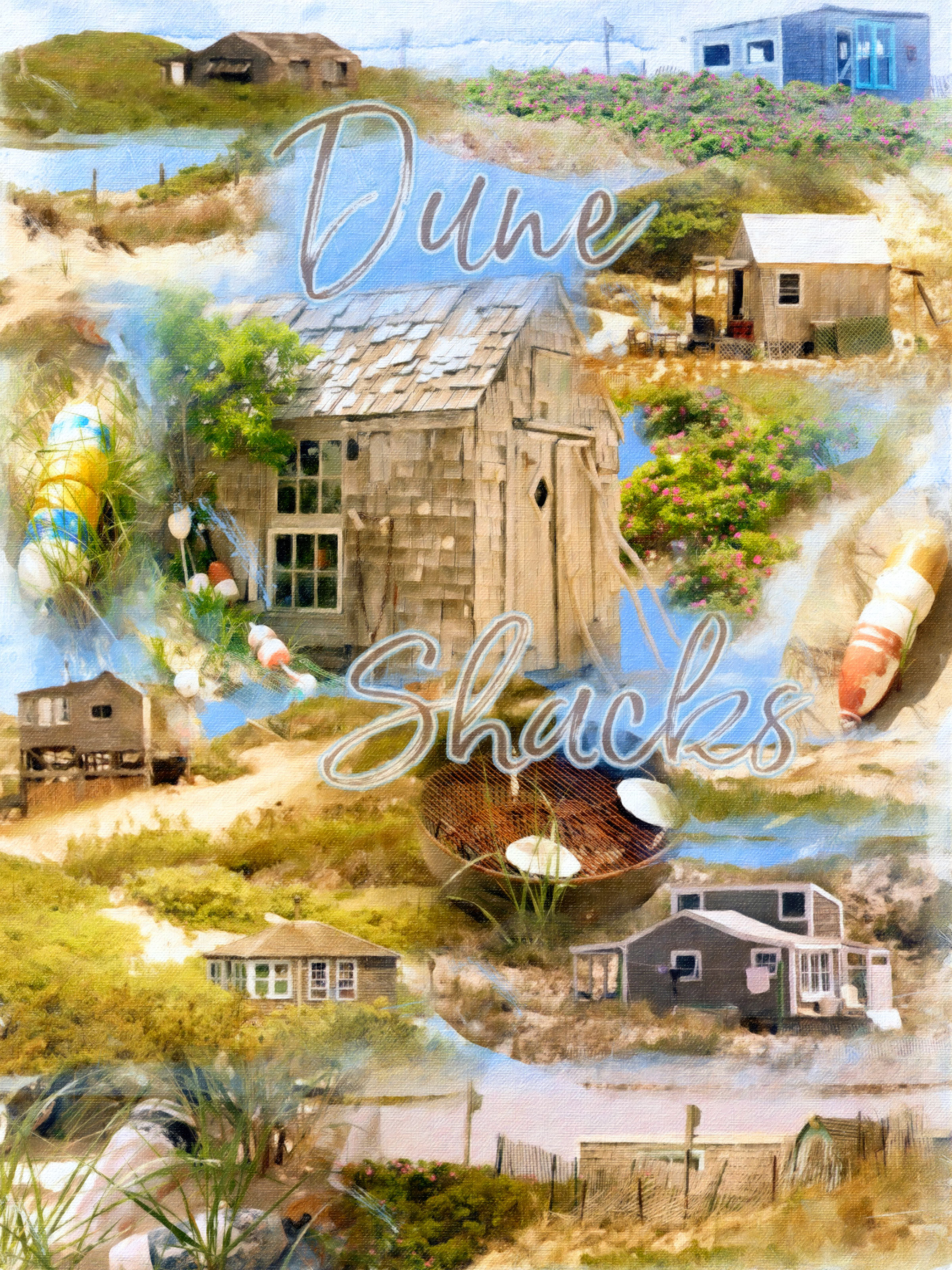 Highland Dunes Sandford 'Dune Shacks' Cape Cod National Seashore by ...