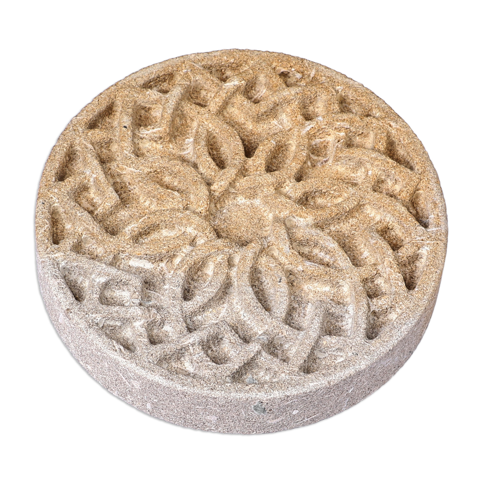 The Holiday Aisle® Handmade Blossoming Bonds Felsite Stone Magnet ...