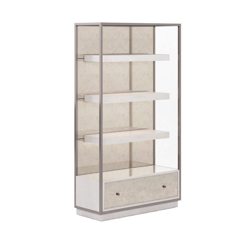 A.R.T. Mezzanine 46" W Solid Wood Shelving Unit | Wayfair