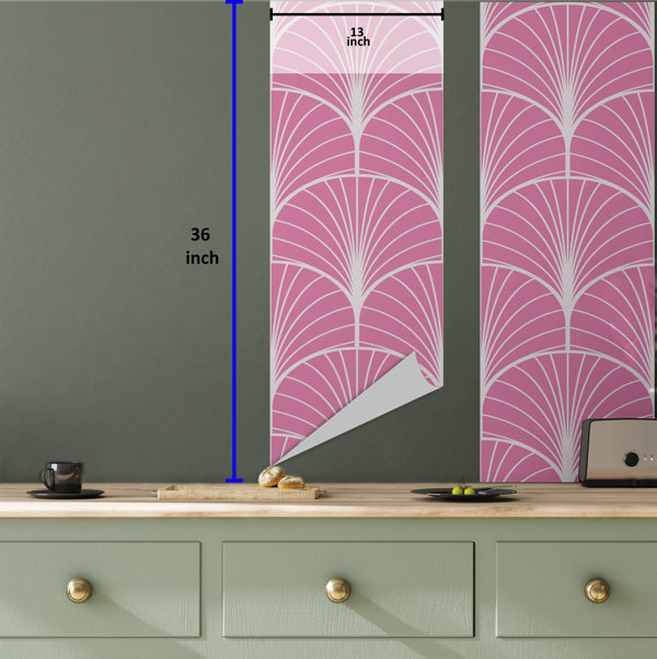 Wrought Studio Kalaeb Geometric Roll | Wayfair
