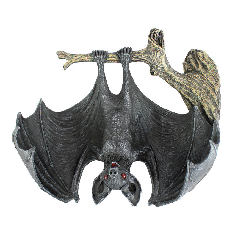 Design Toscano Demon of the Night Vampire Bat Statue & Reviews | Wayfair