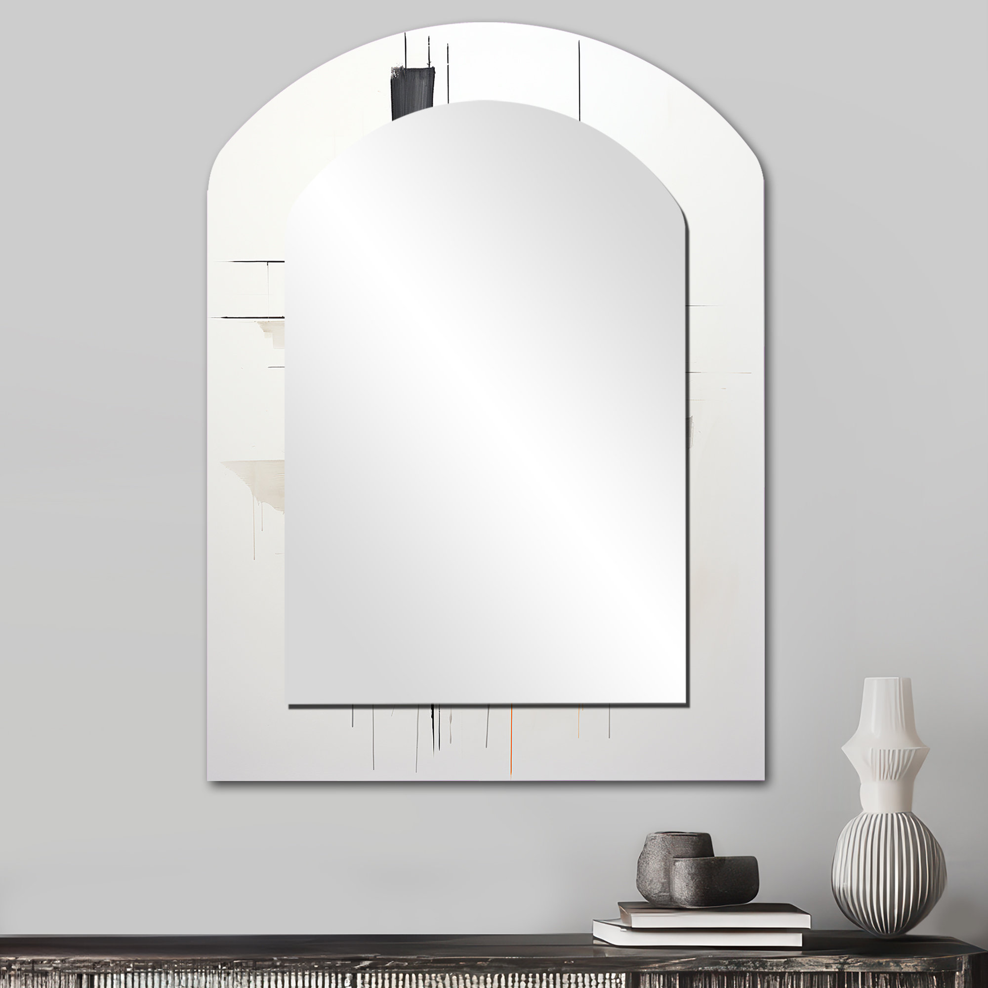 East Urban Home Grey Yellow Minimalism Purity Of Form VI - Minimalism ...